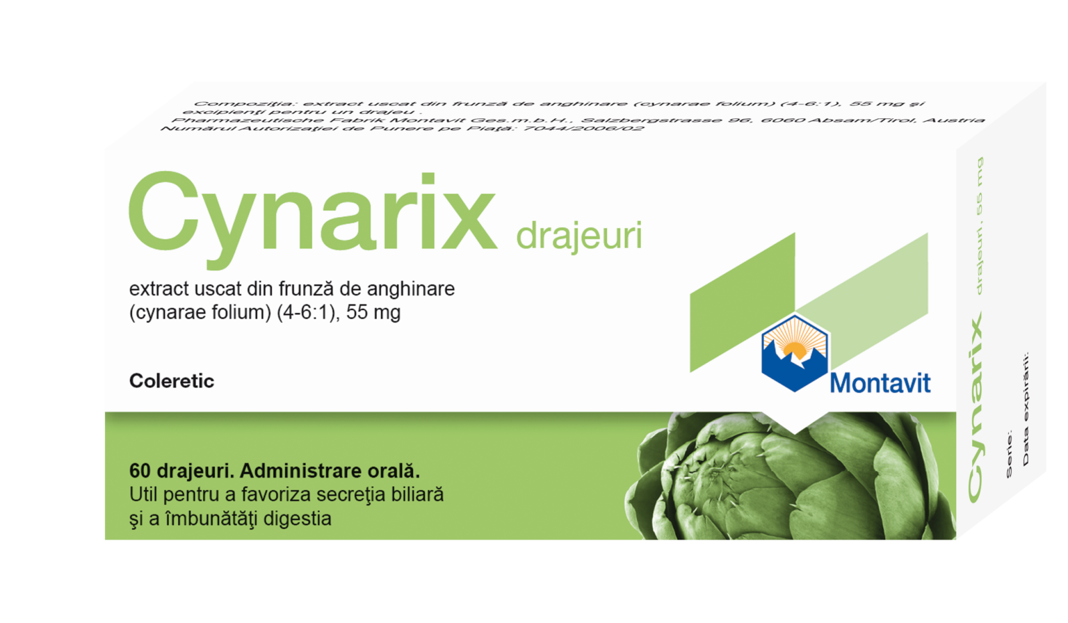 Cynarix drajeuri | Montavit